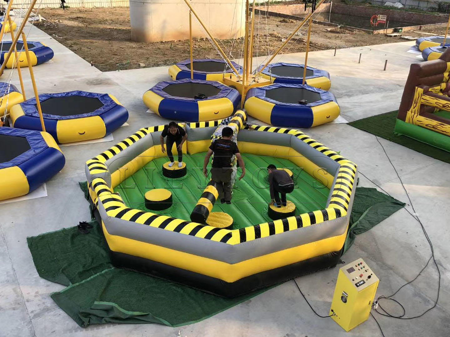 inflatable stick wipe out Supply