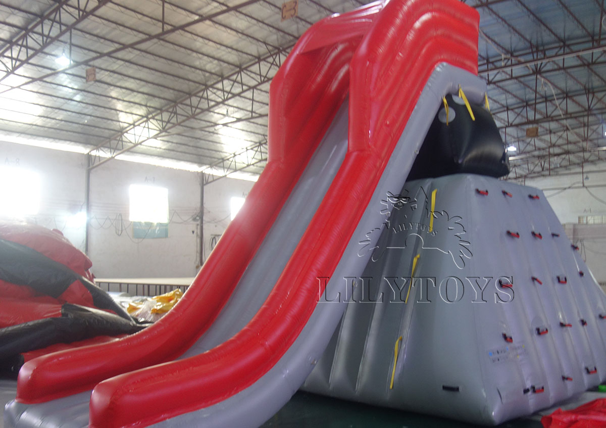 inflatable iceberg water slide tower China, inflatable iceberg